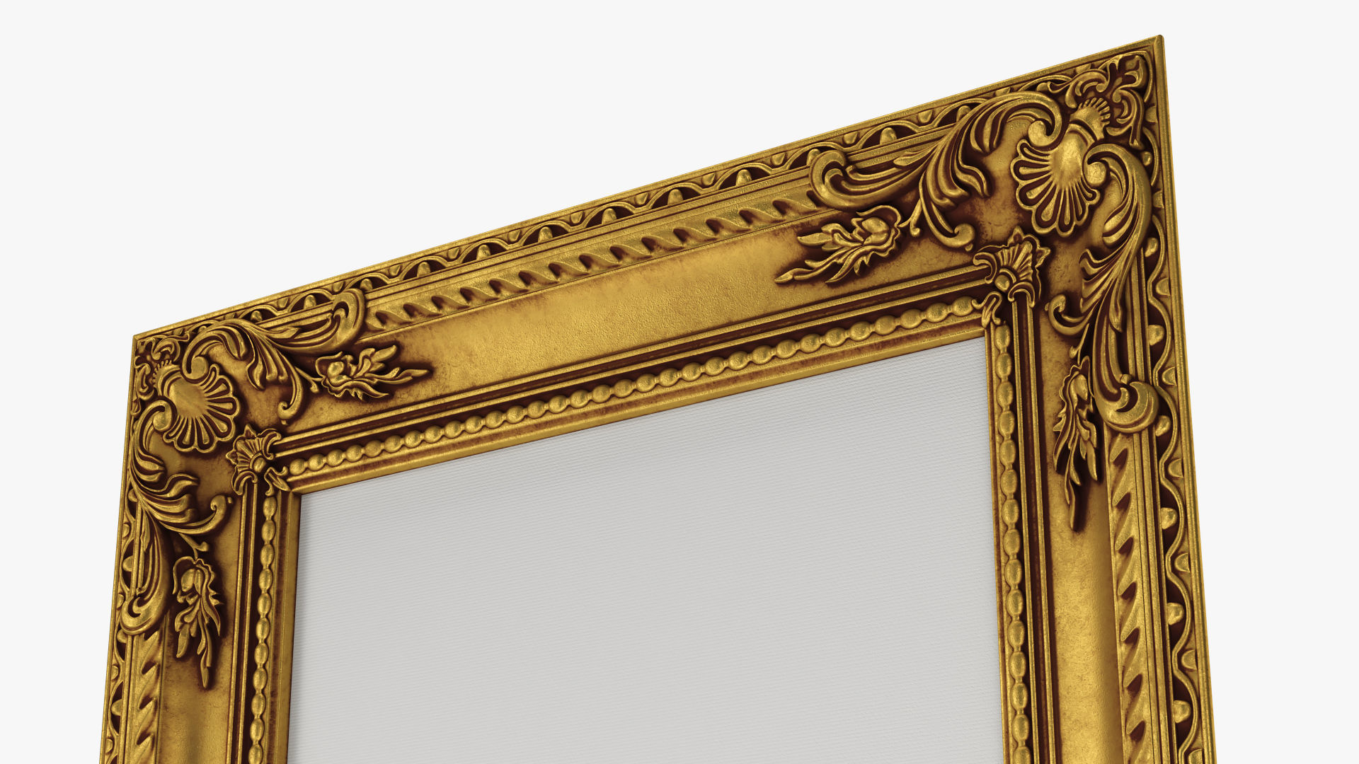 Collection of 3d models Frame picture gold v1 3D model | CGTrader