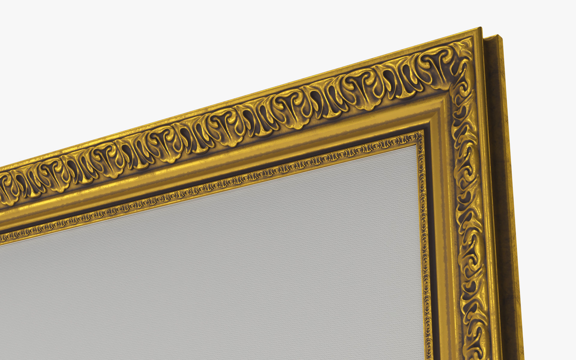 Collection of 3d models Frame picture gold v1 3D model | CGTrader