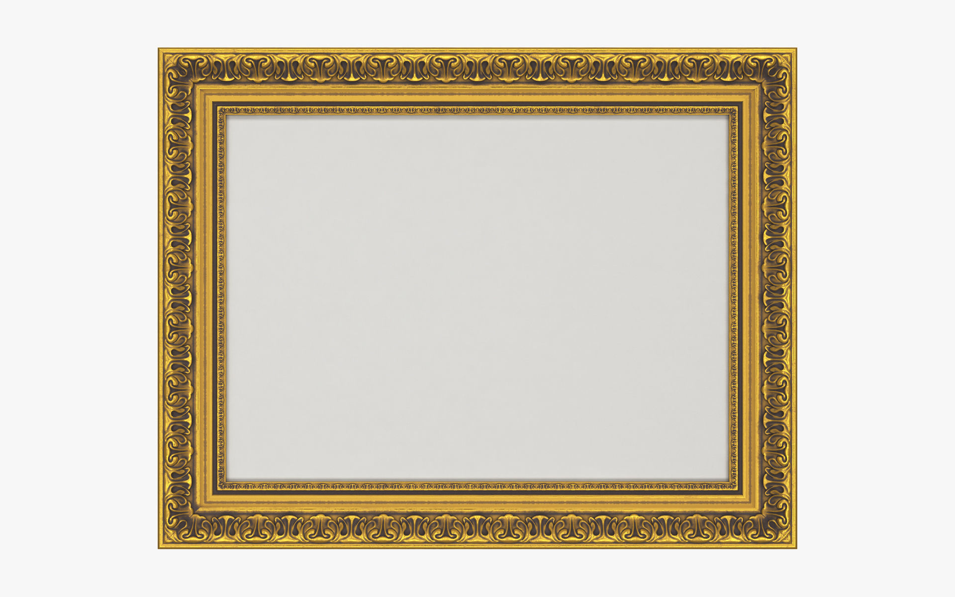 Collection of 3d models Frame picture gold v1 3D model | CGTrader