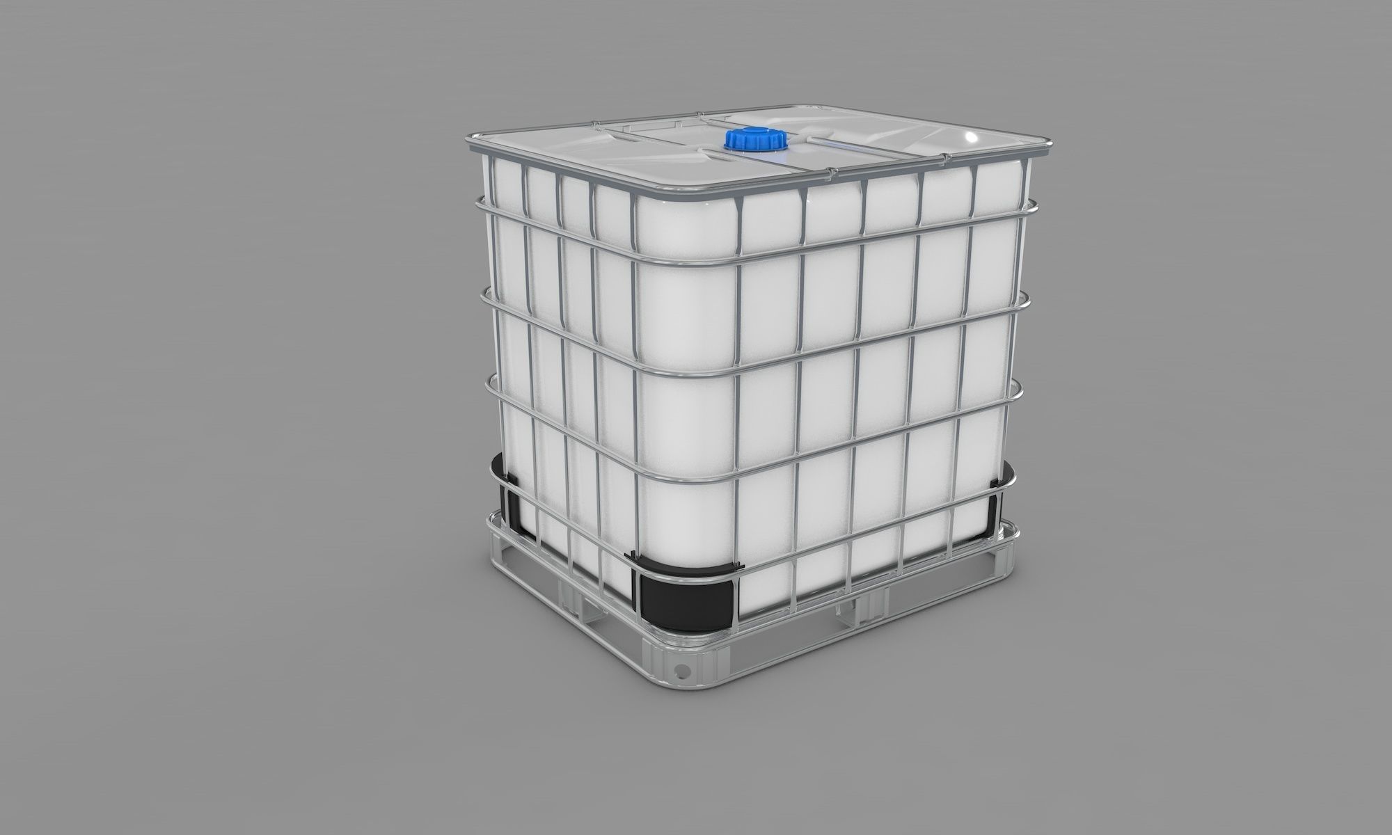 Water Tank IBC 3D model | CGTrader