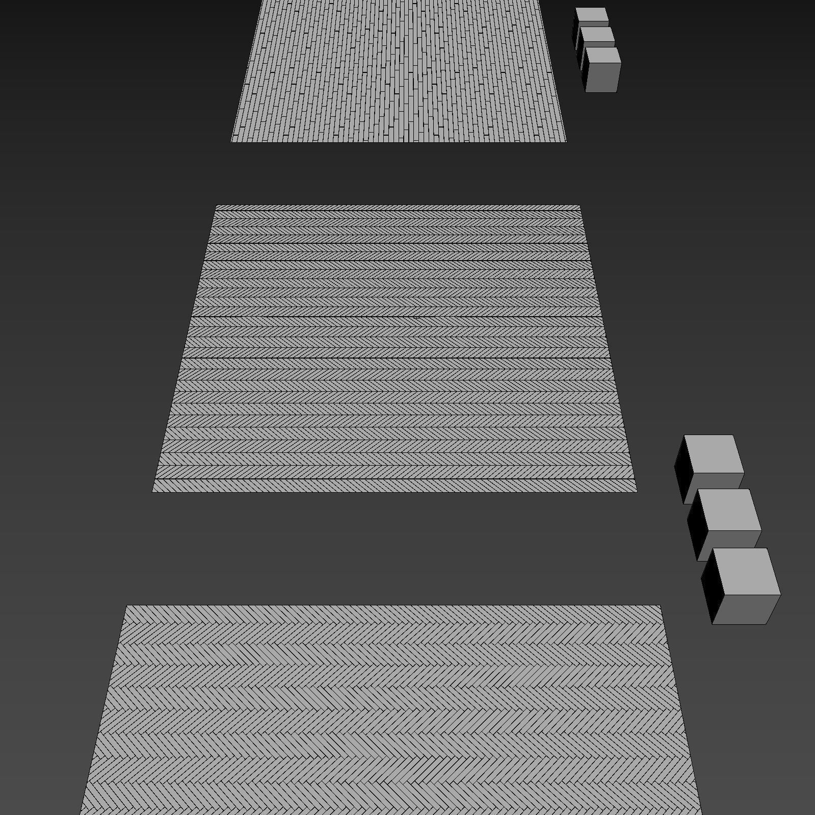 Texture Parquet engineering Oak 3 colors herringbone chevron linear set ...