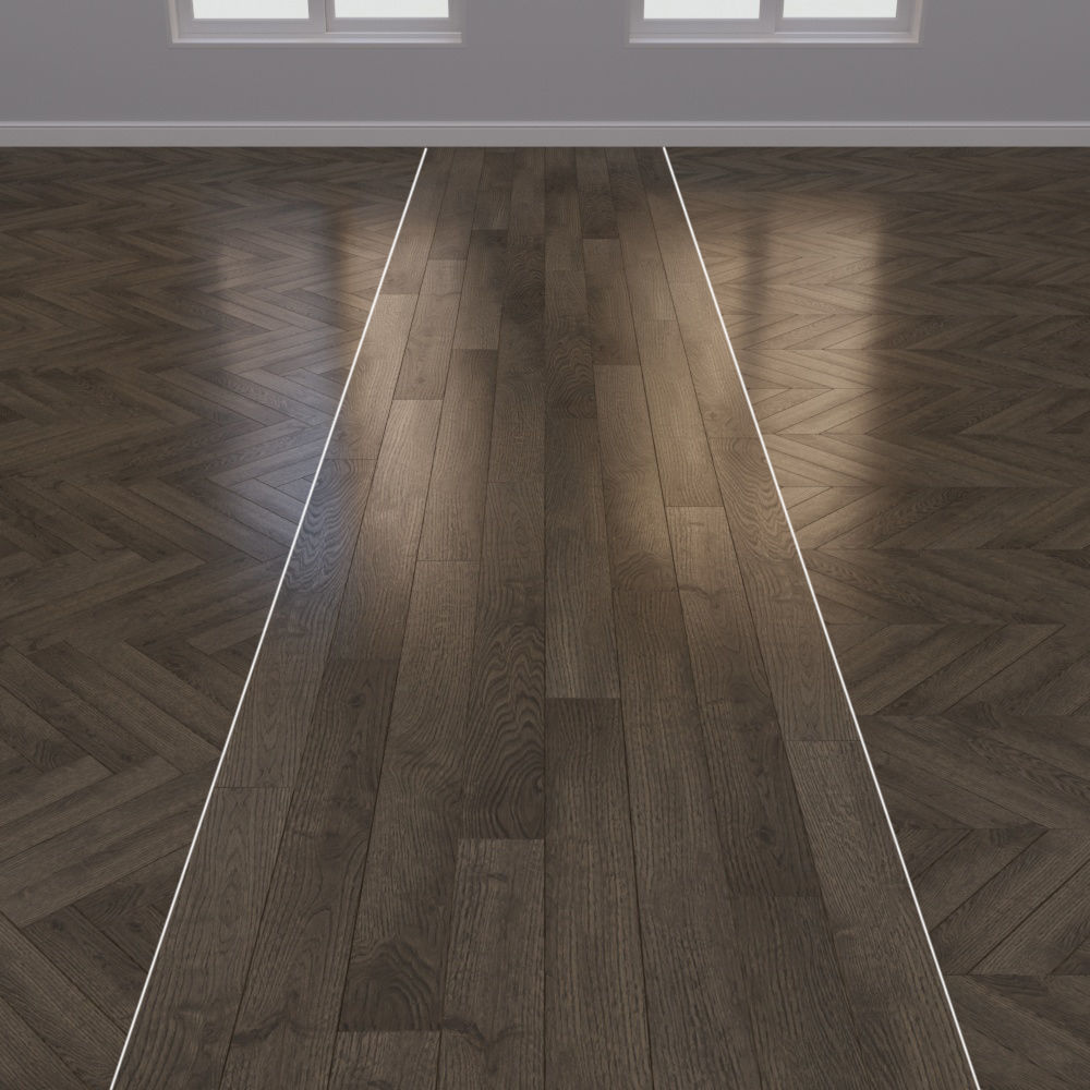 Texture Parquet engineering Oak herringbone chevron linear set VR / AR ...