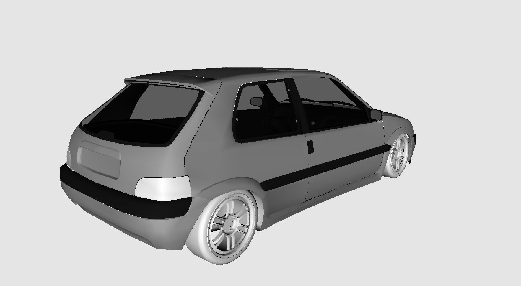 saxo vts 3D model | CGTrader