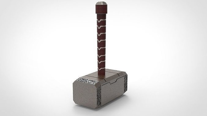 Mjolnir 3D model 3D printable | CGTrader
