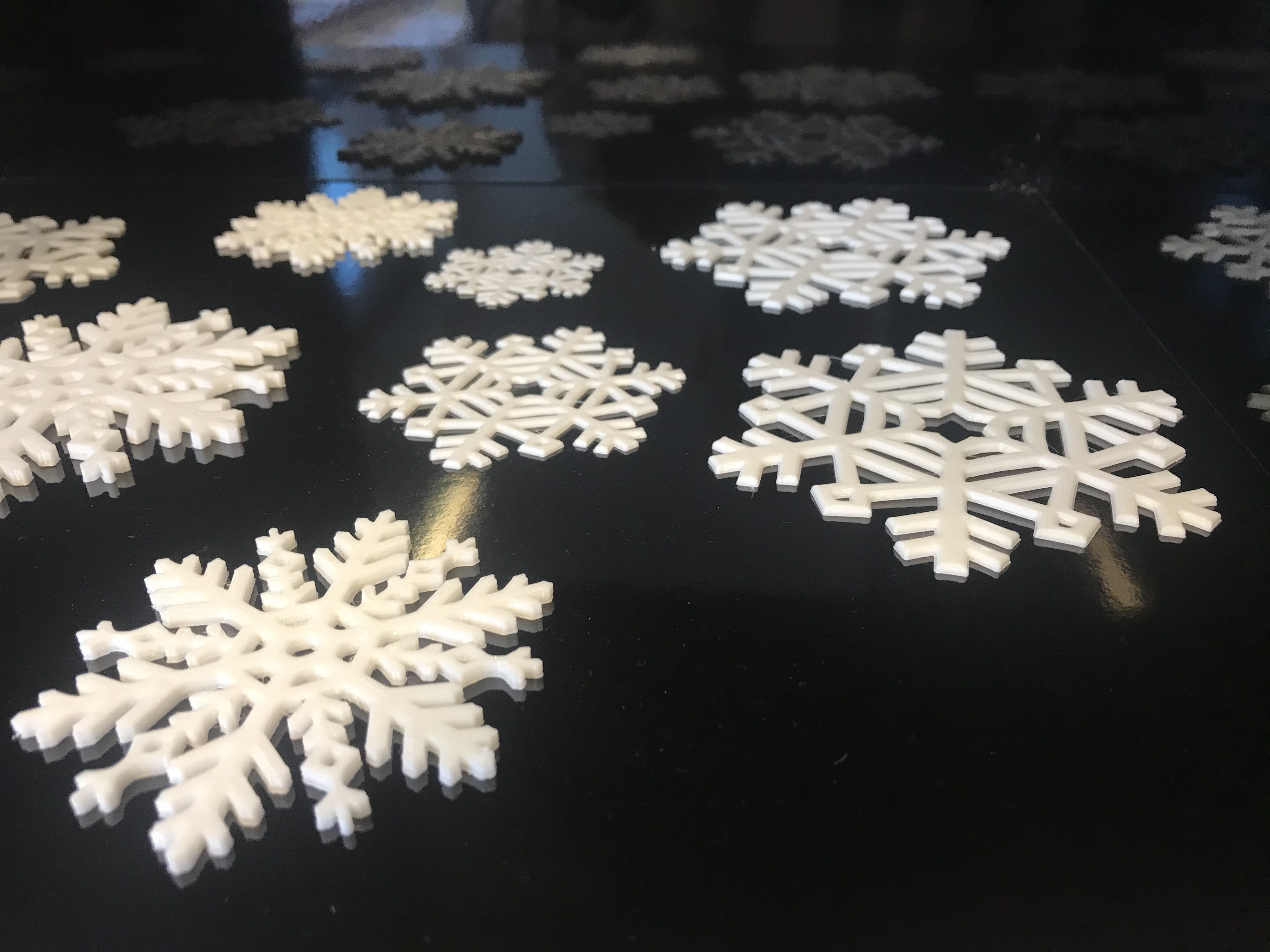 Snowflake free 3D model 3D printable | CGTrader