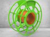 Empty spool assembly 3D model 3D printable | CGTrader