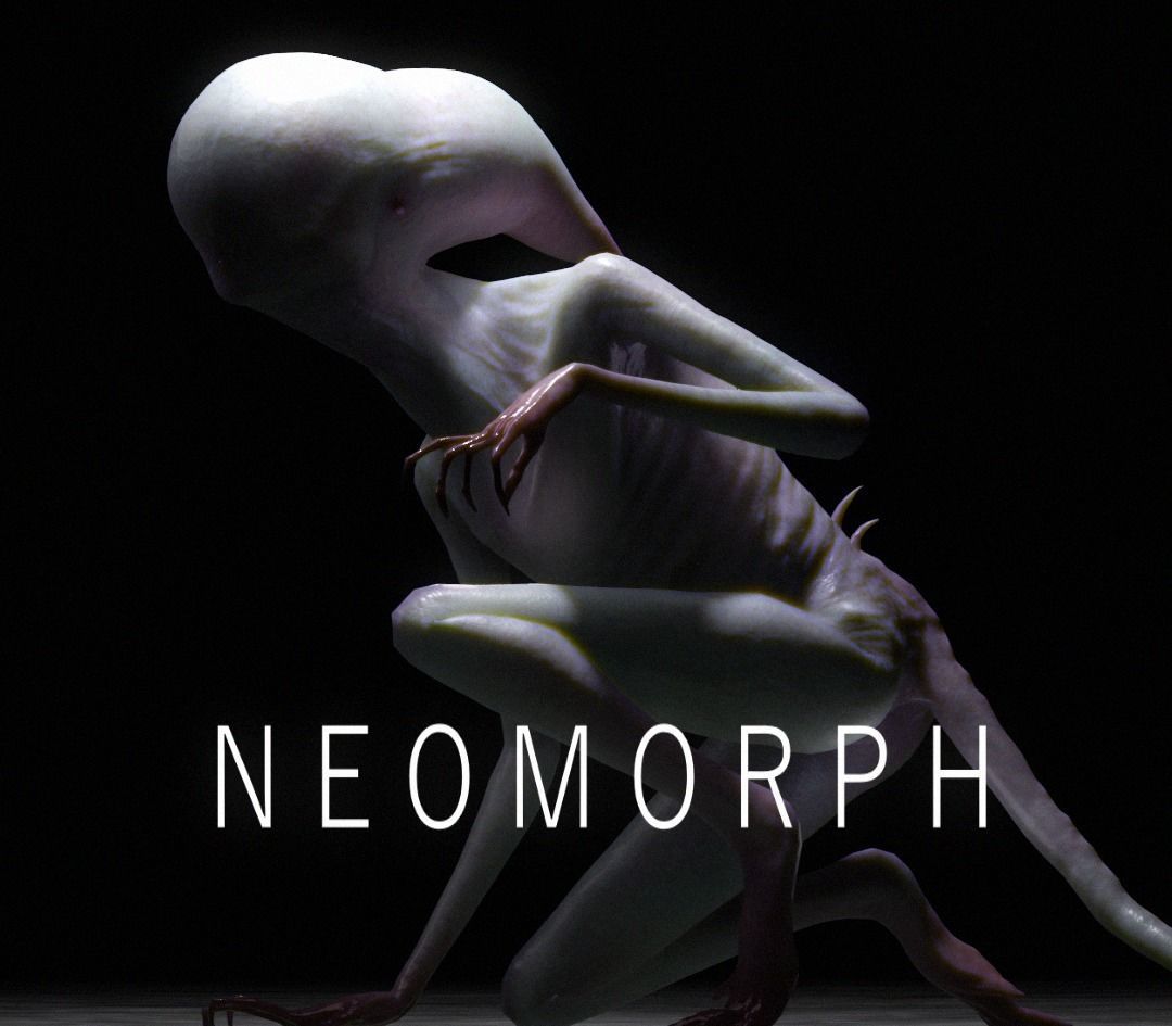 3D model Alien Covenant Neomorph 3D Model VR / AR / low-poly | CGTrader
