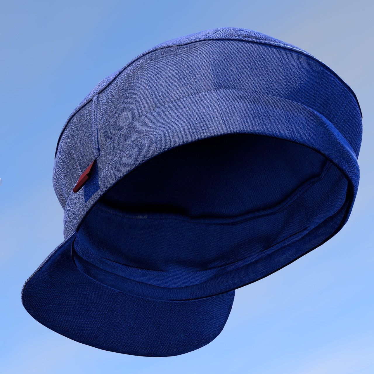 French Work Cap Package 3D model | CGTrader