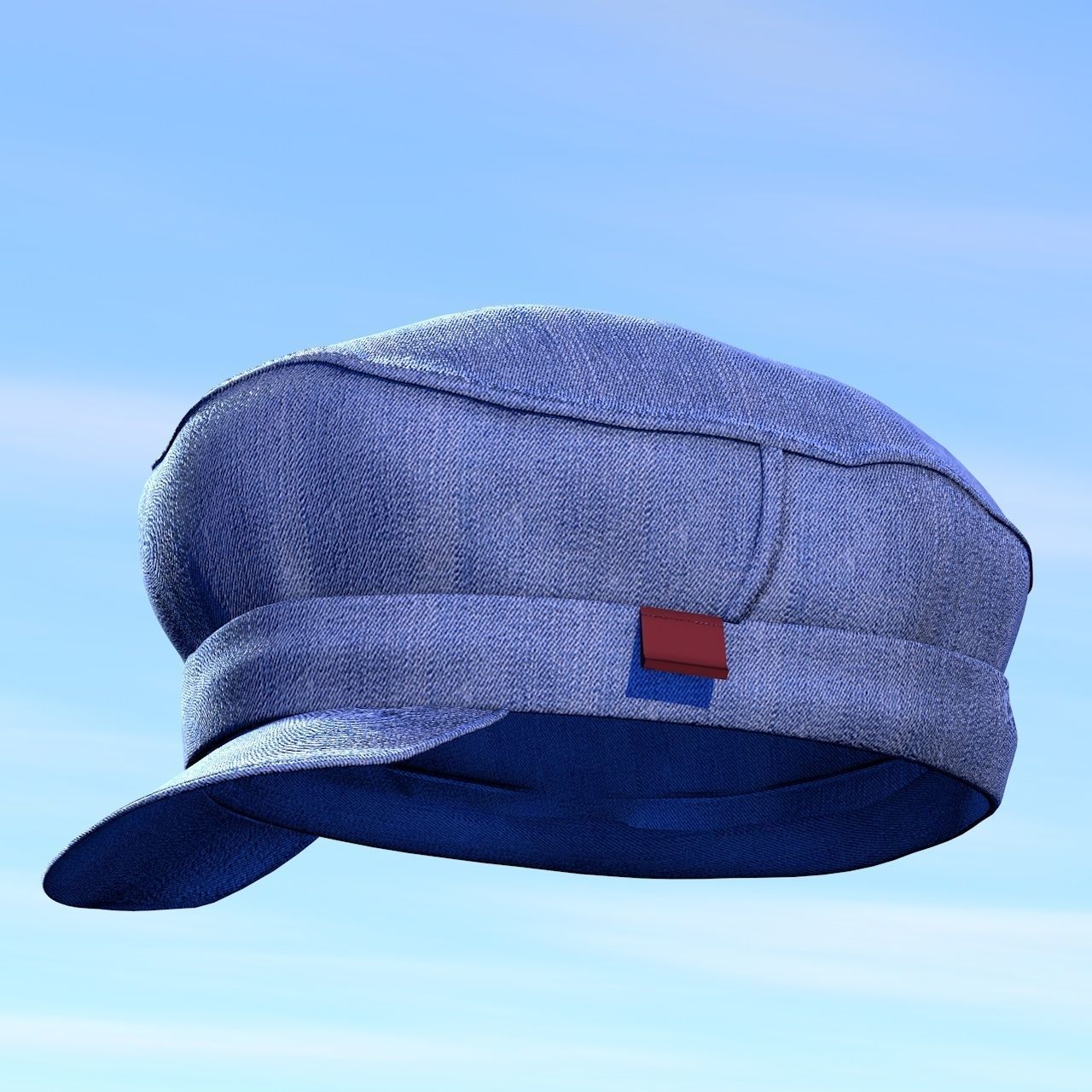 French Work Cap Package 3D model | CGTrader