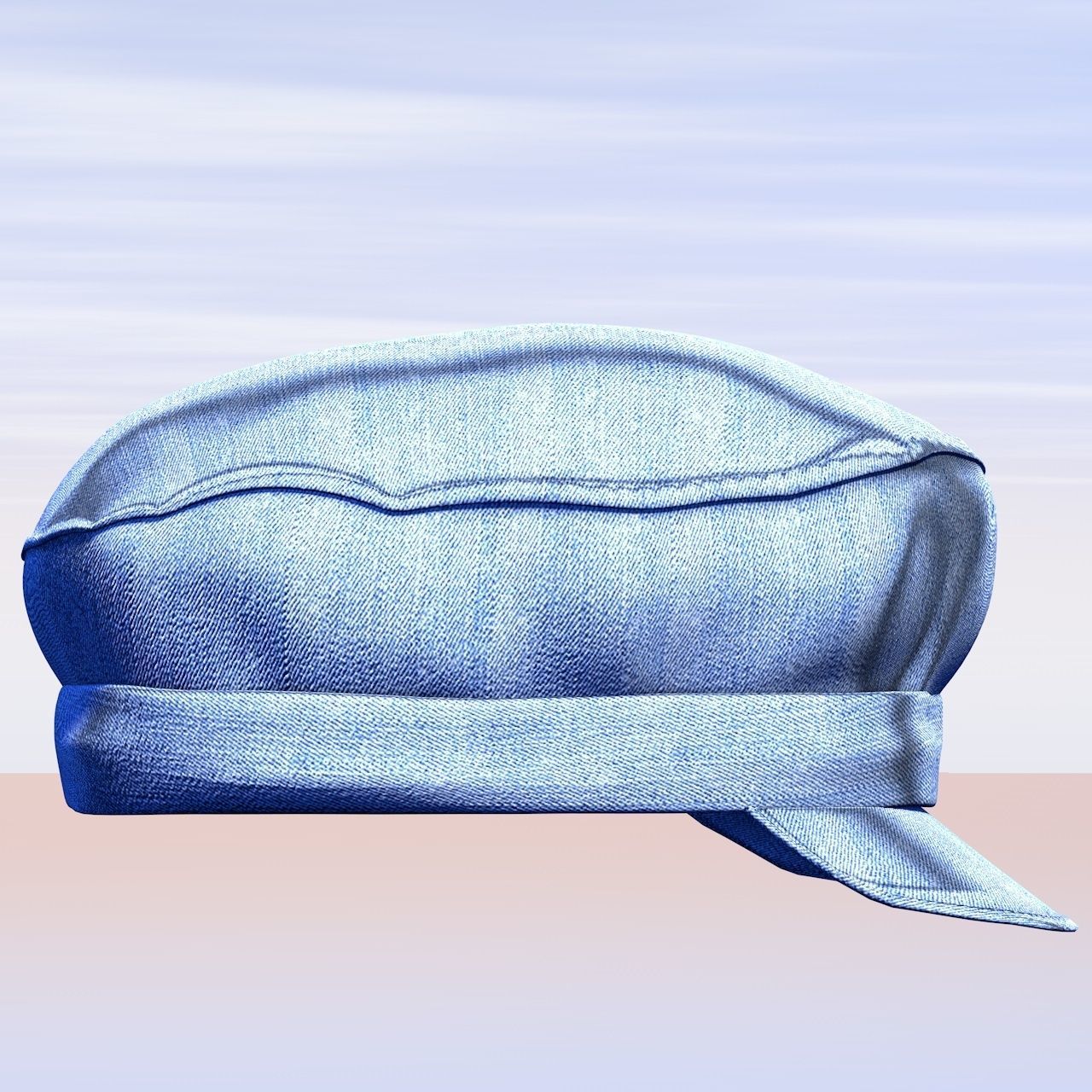 French Work Cap Package 3D model | CGTrader