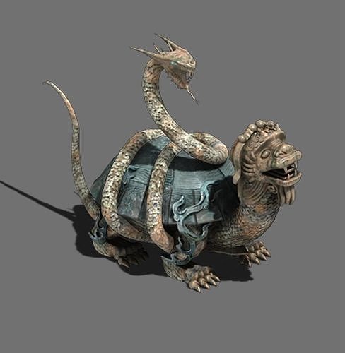 Basalt - bronze stone 3D model | CGTrader