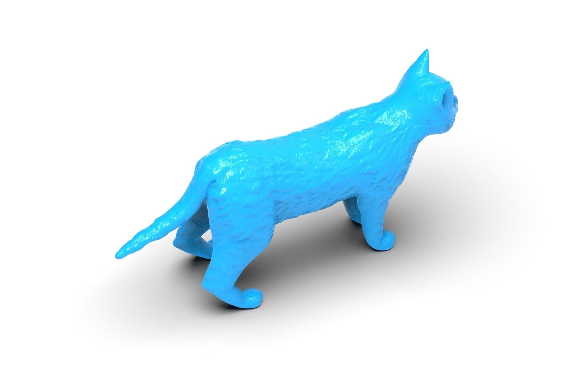 Realistic cat 3D model 3D printable | CGTrader