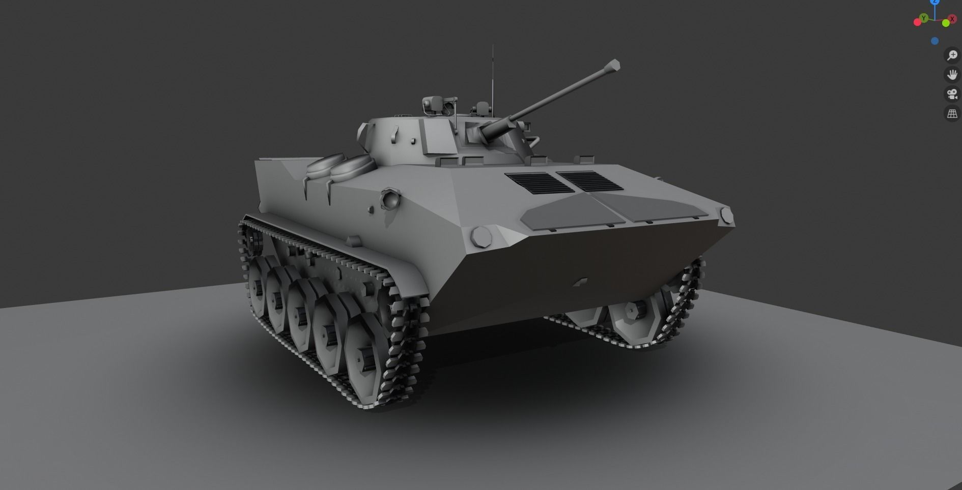 3D model Tank BMD-4M VR / AR / low-poly | CGTrader