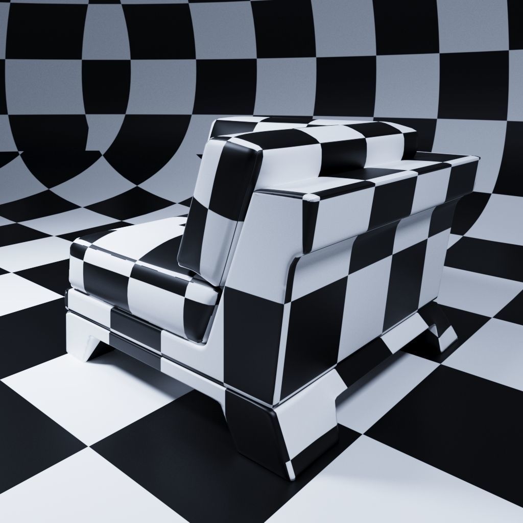 Patt Sofa Corner by Charles Tassin - Pierre Frey 3D model | CGTrader