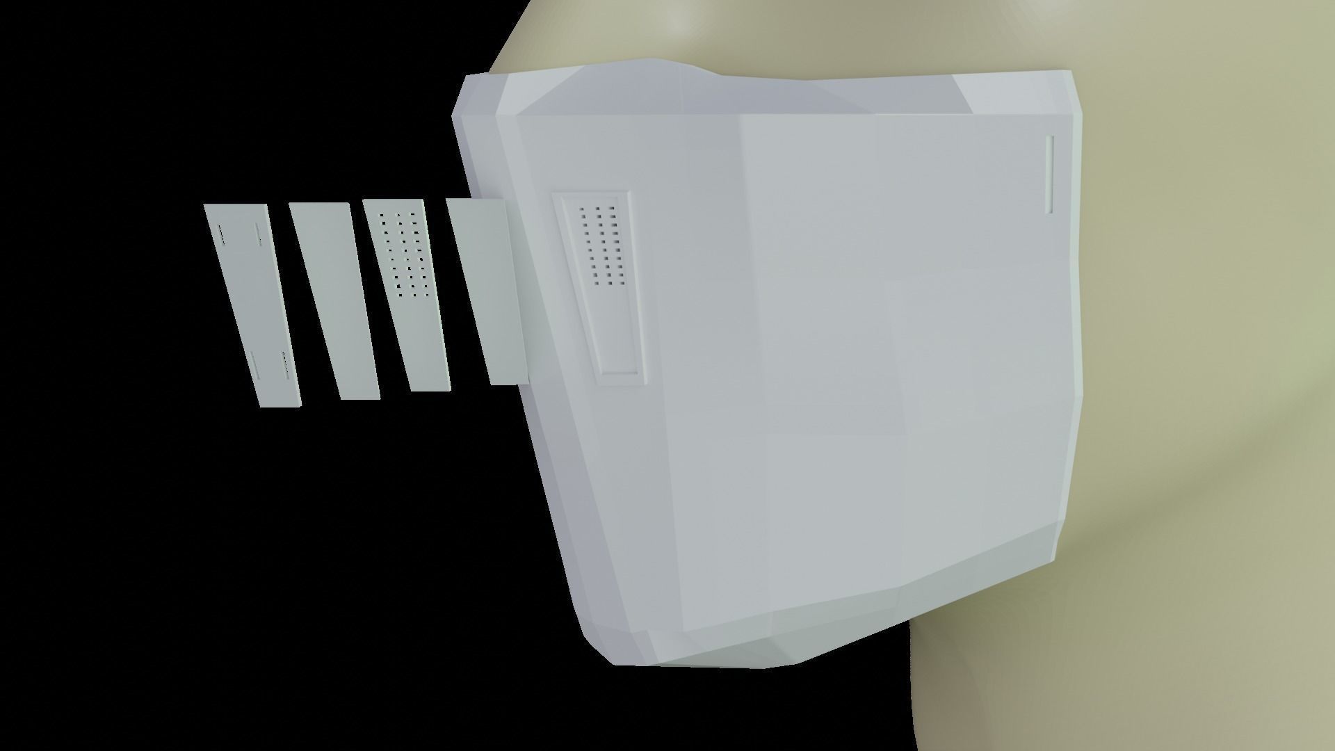 Covid 19 Face mask free 3D model 3D printable | CGTrader
