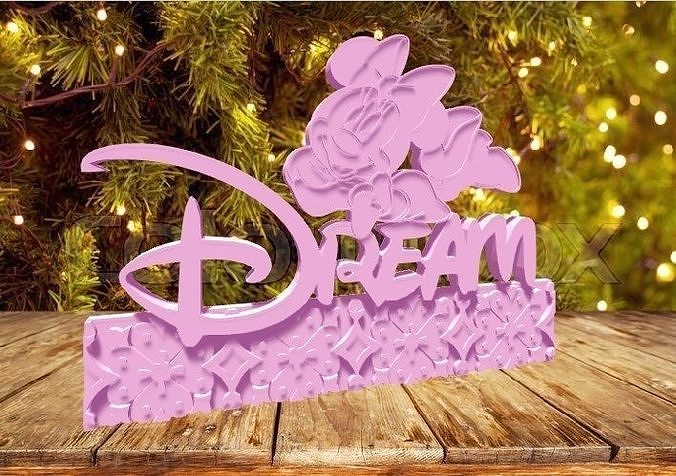 Minnie Dream 3D model 3D printable | CGTrader
