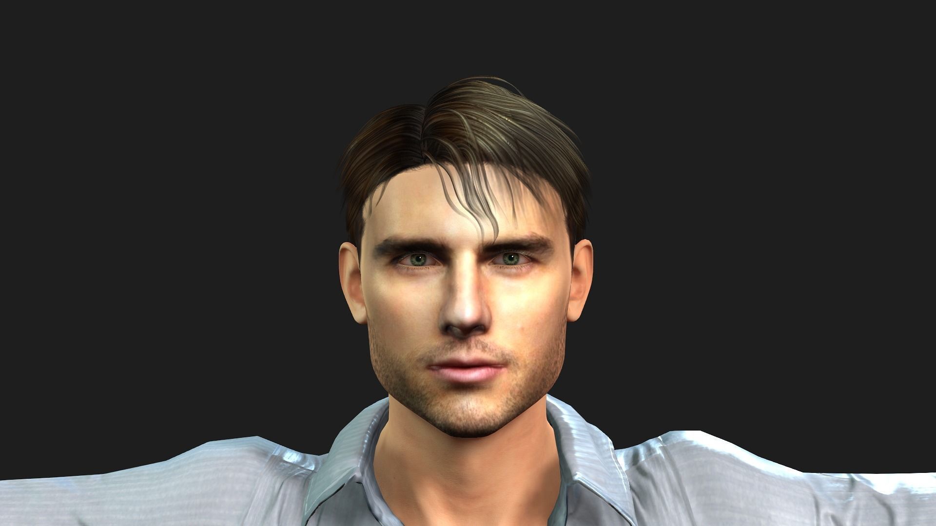 Character design for actor Tom Cruise 3D model 3D model animated rigged ...