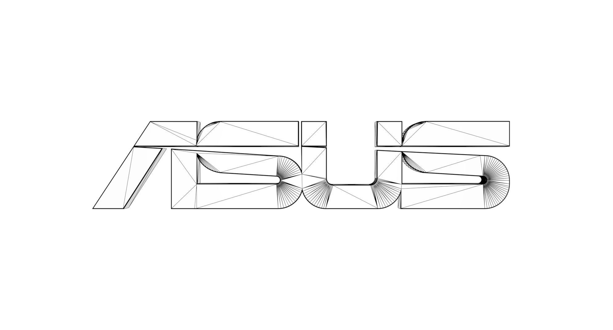 ASUS 3D Logo 3D model | CGTrader