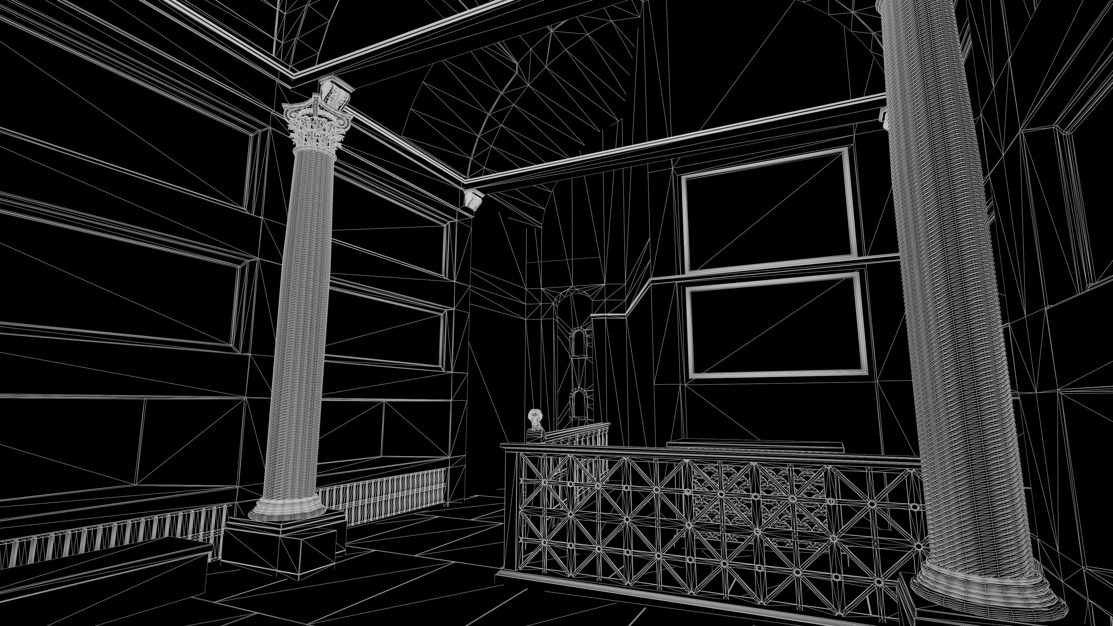 Rome Catacombs Cubicula 3D model | CGTrader