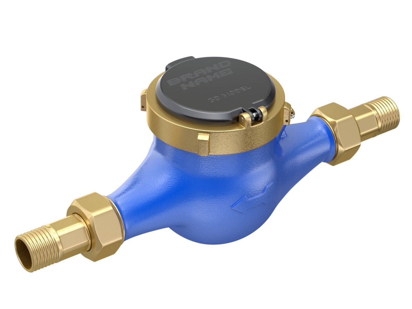 Water Meter 3D model | CGTrader