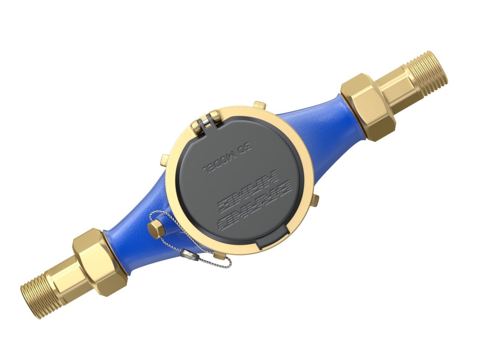 Water Meter 3D model | CGTrader