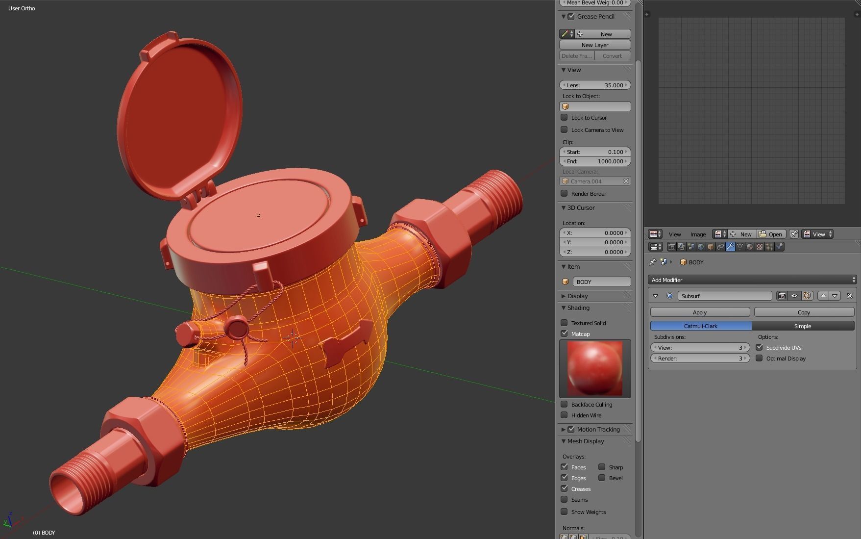 Water Meter 3D model | CGTrader