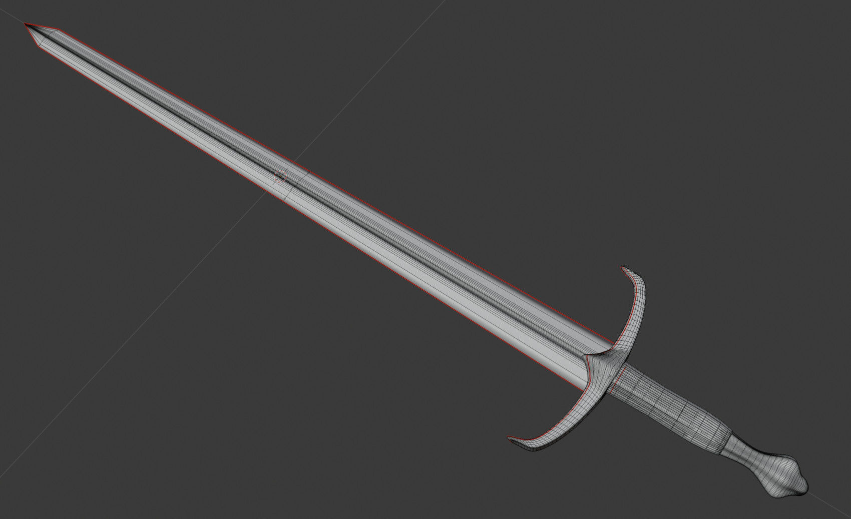 Knight Sword free 3D model | CGTrader