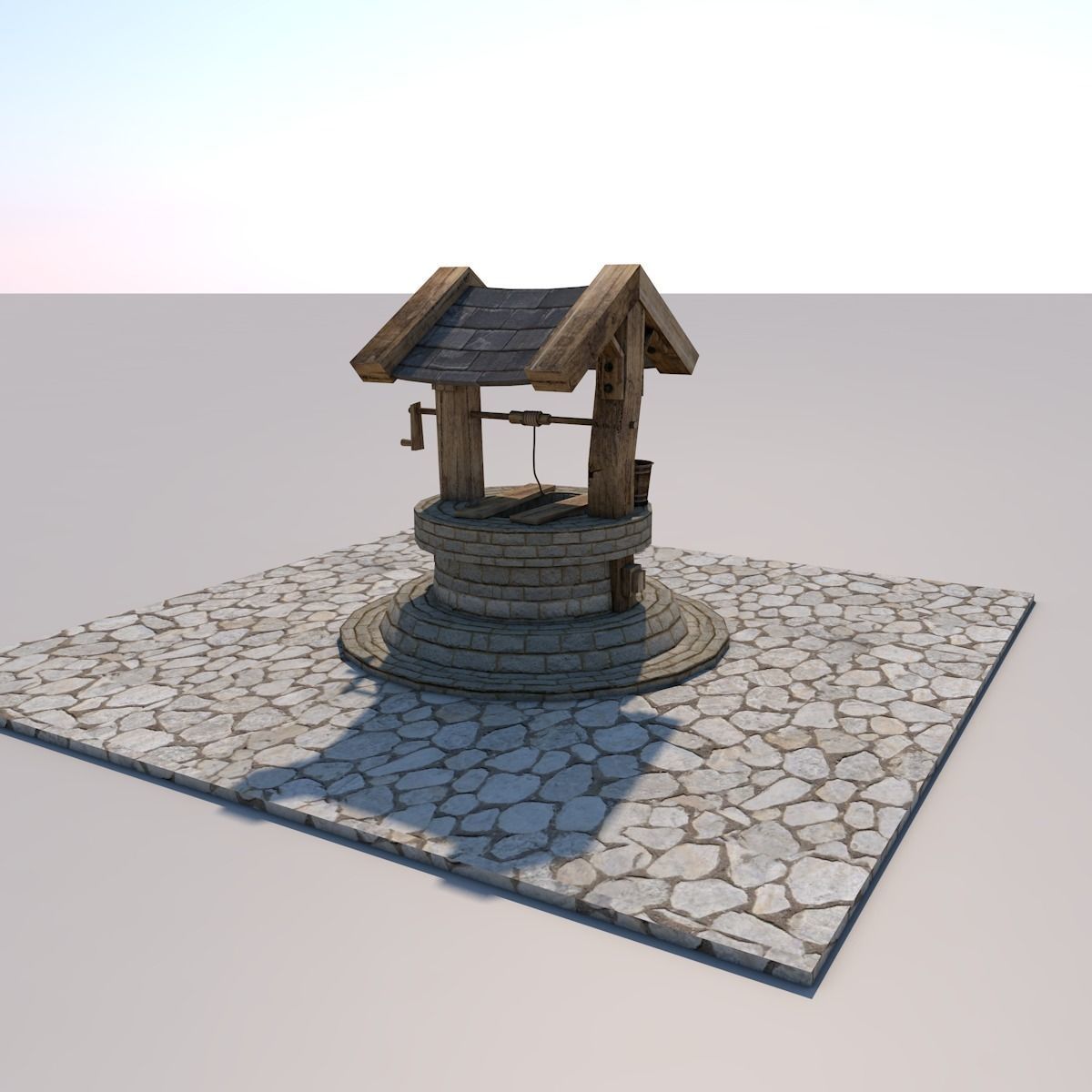 3D model Water Well VR / AR / low-poly | CGTrader