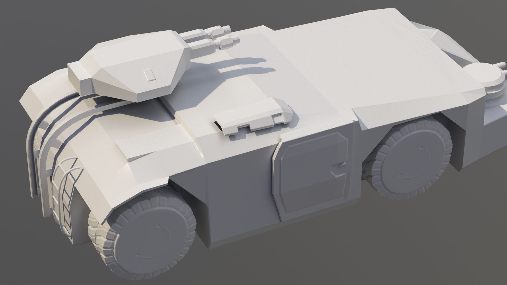 APC - M577 Armored Personnel Carrier - 3D Print 3D model 3D printable ...