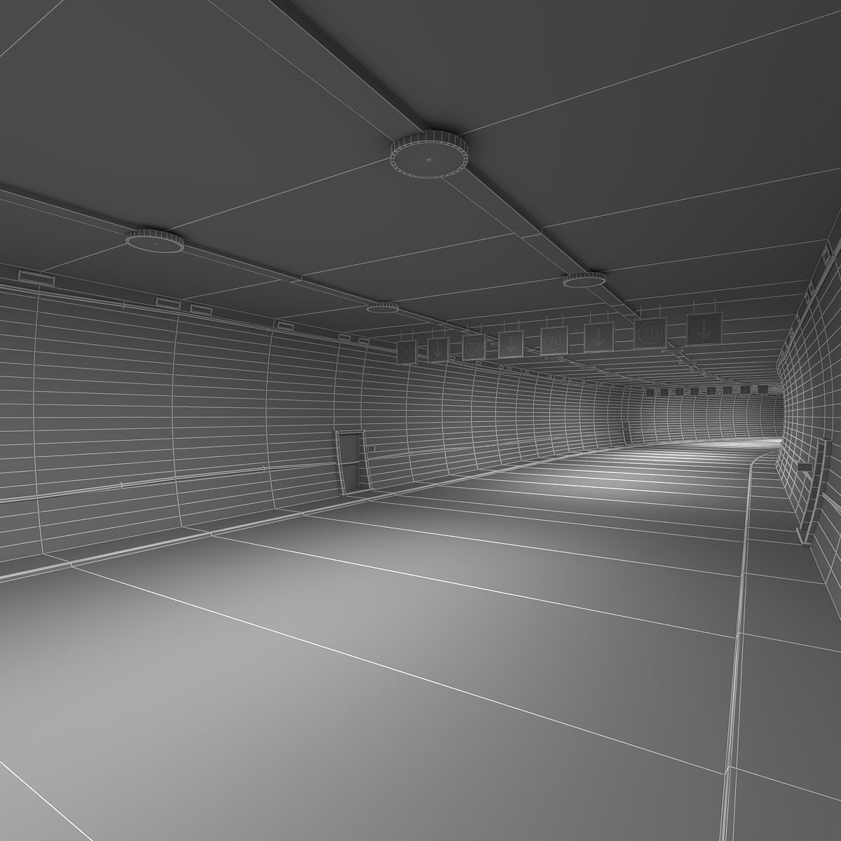 3D model Road Tunnel 3D model VR / AR / low-poly | CGTrader