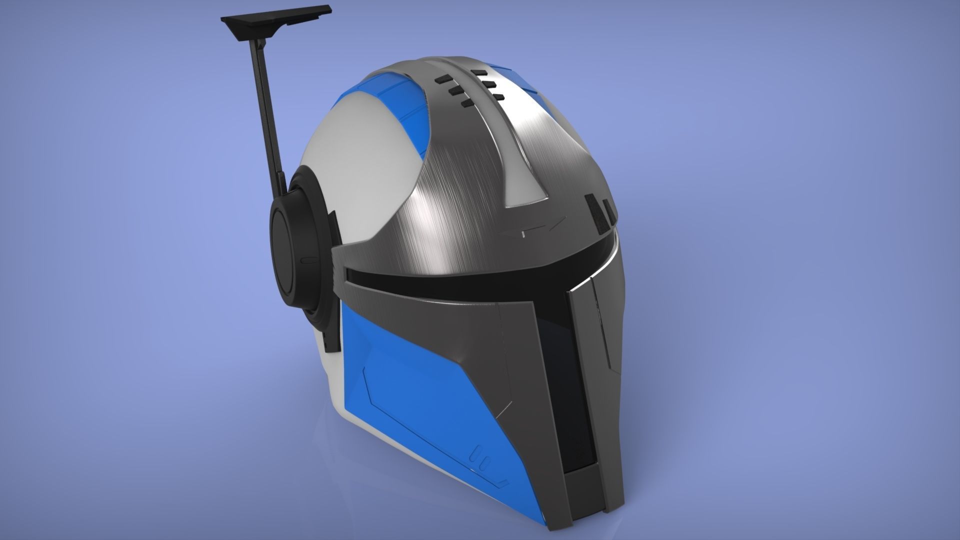 Mandalorian Helmet STALKER 3D model 3D model 3D printable | CGTrader