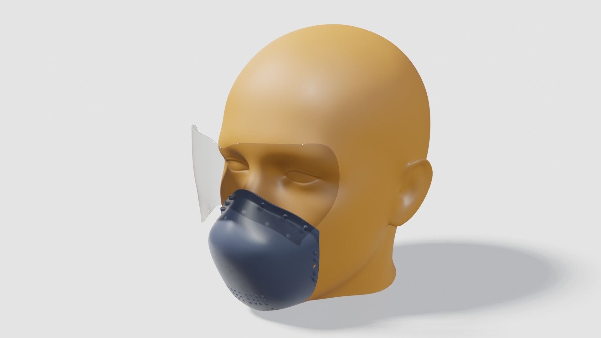 Covid 19 Personal protection Mask free 3D model 3D printable | CGTrader