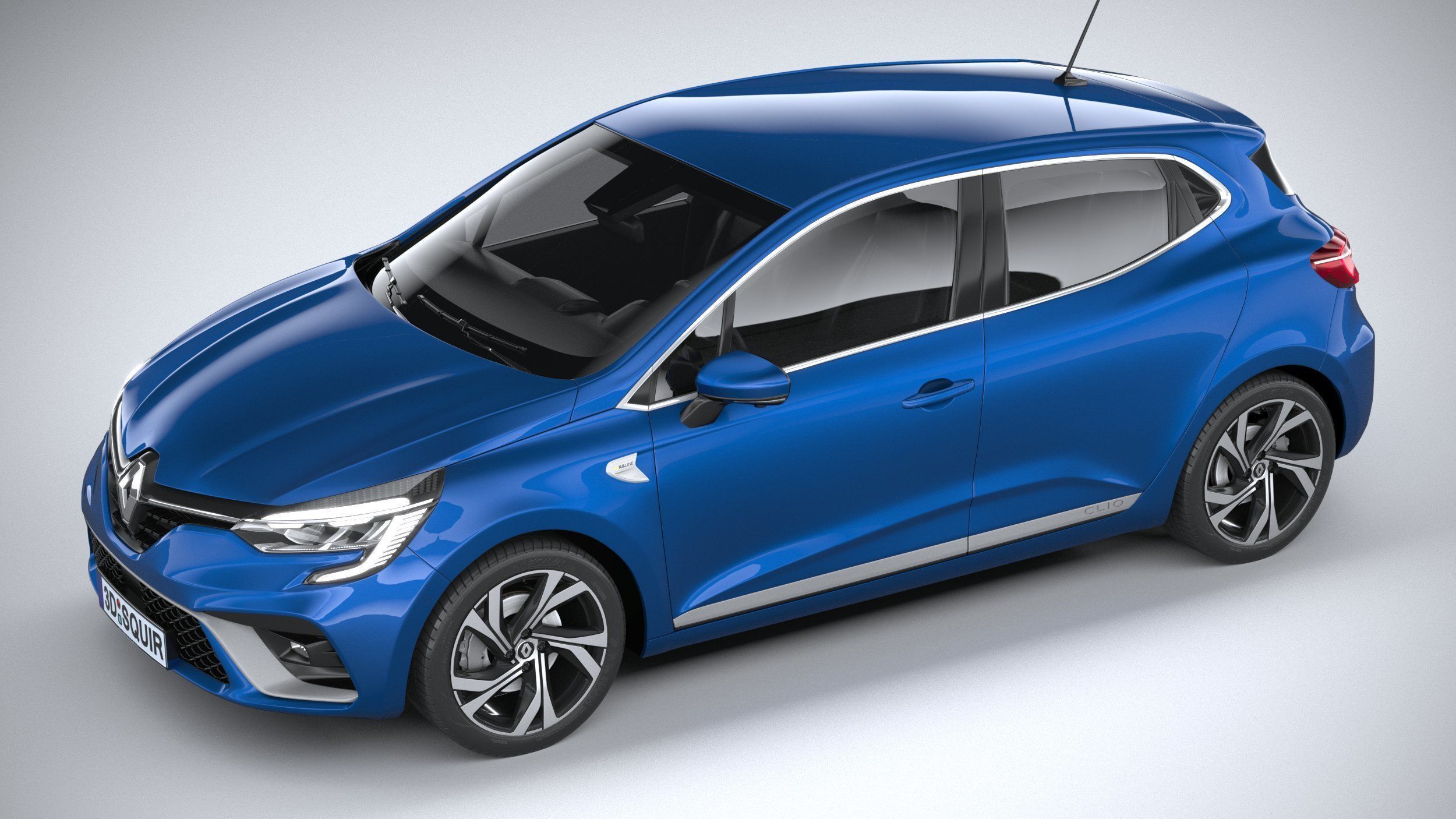 Renault Clio RS Line 2020 3D model | CGTrader