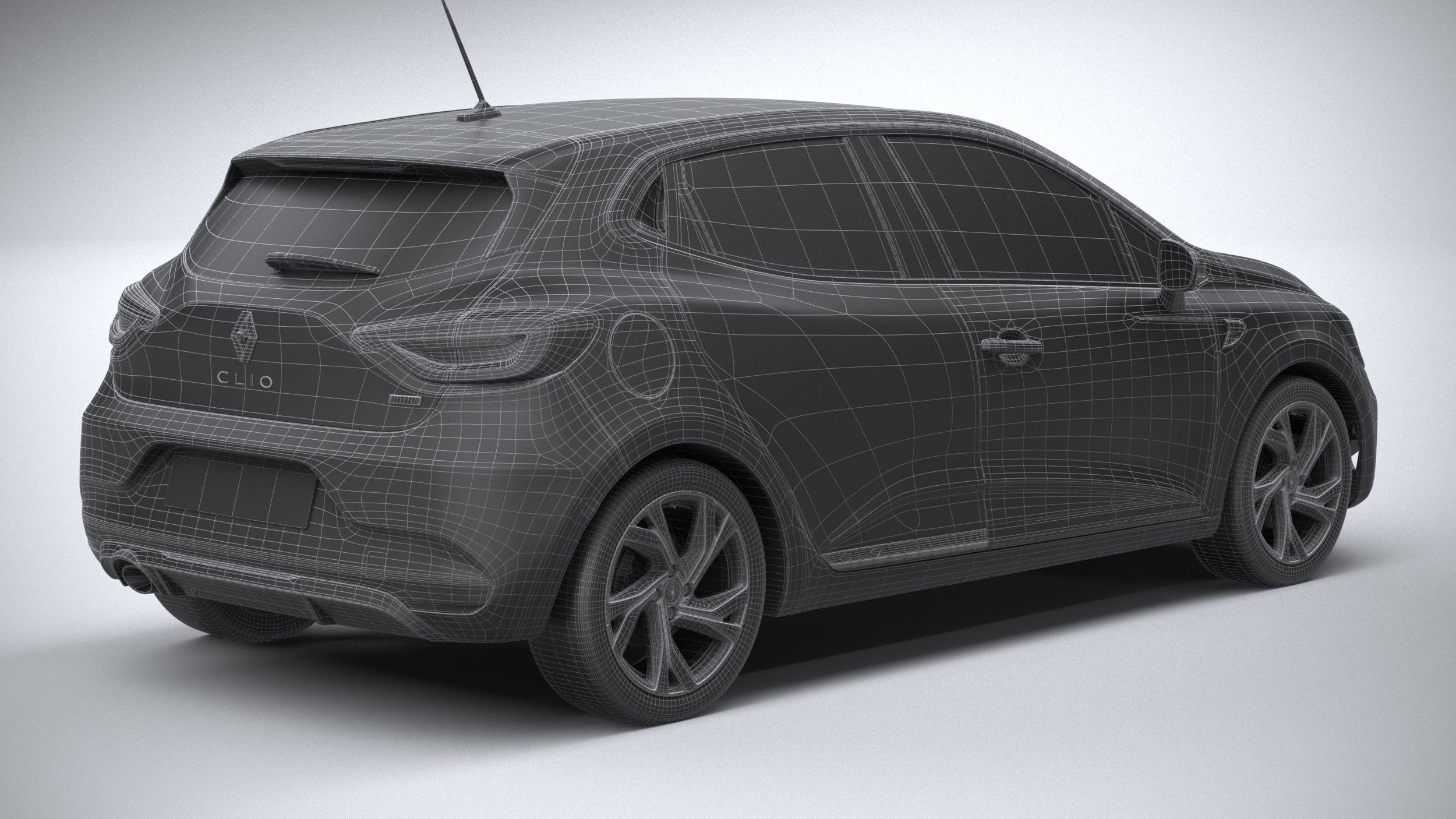 Renault Clio RS Line 2020 3D model | CGTrader