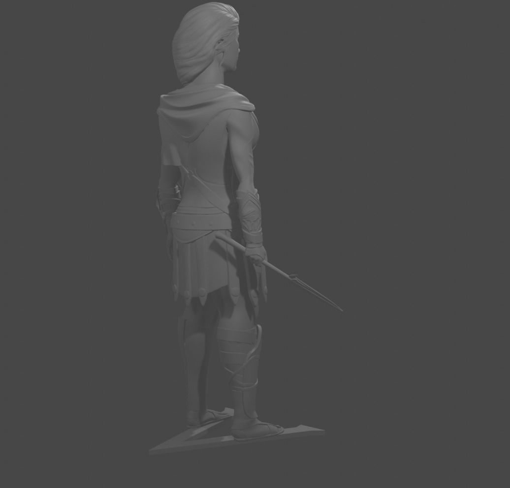 Kassandra Assassin s Creed 3D model 3D printable | CGTrader