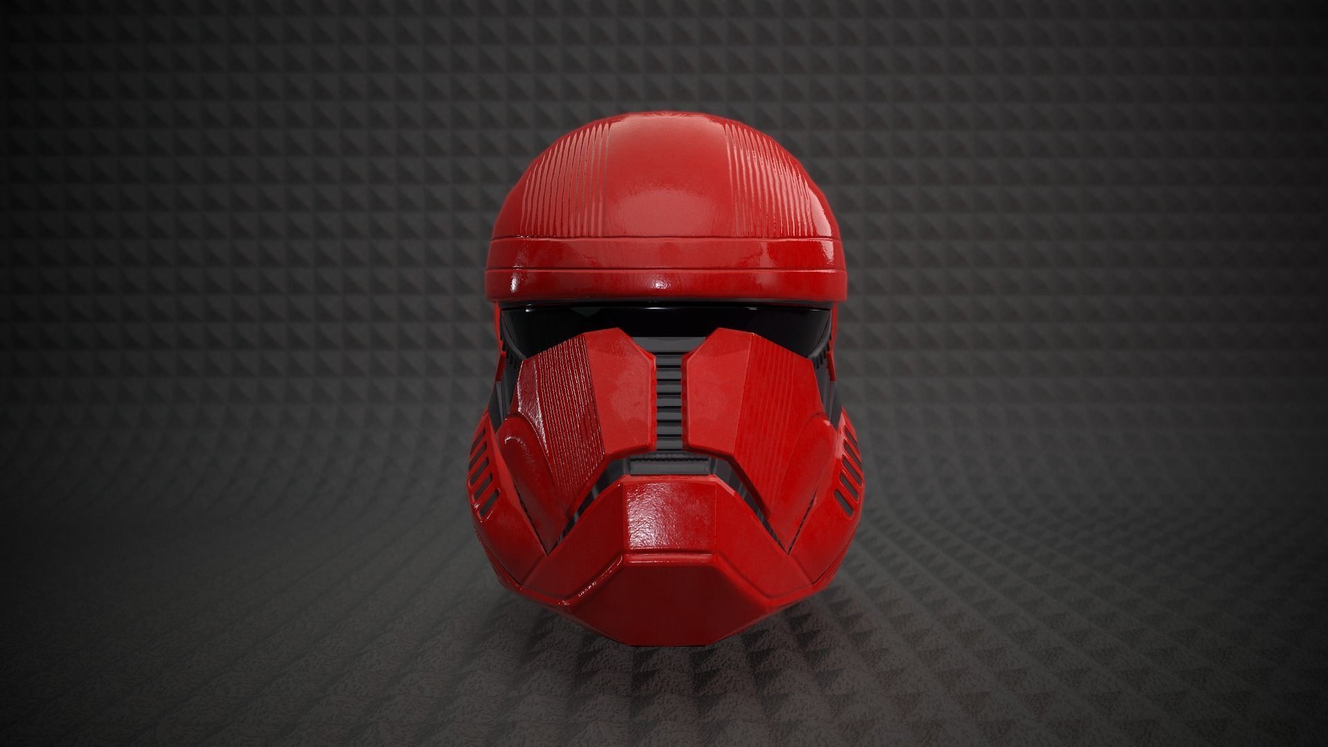 3D model Sith Trooper Helmet - Star Wars The Rise Of The Skywalker VR ...