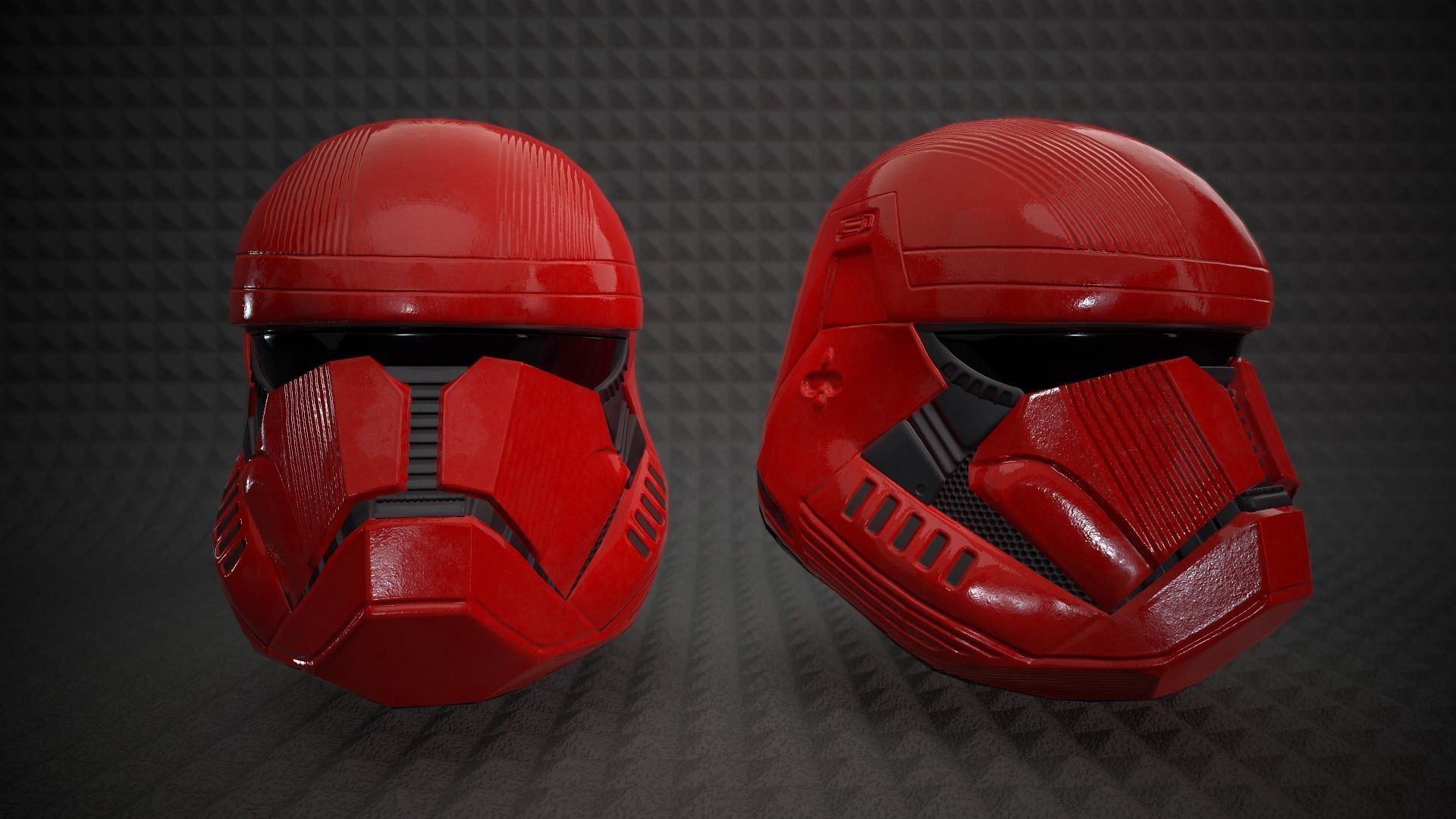 3D model Sith Trooper Helmet - Star Wars The Rise Of The Skywalker VR ...