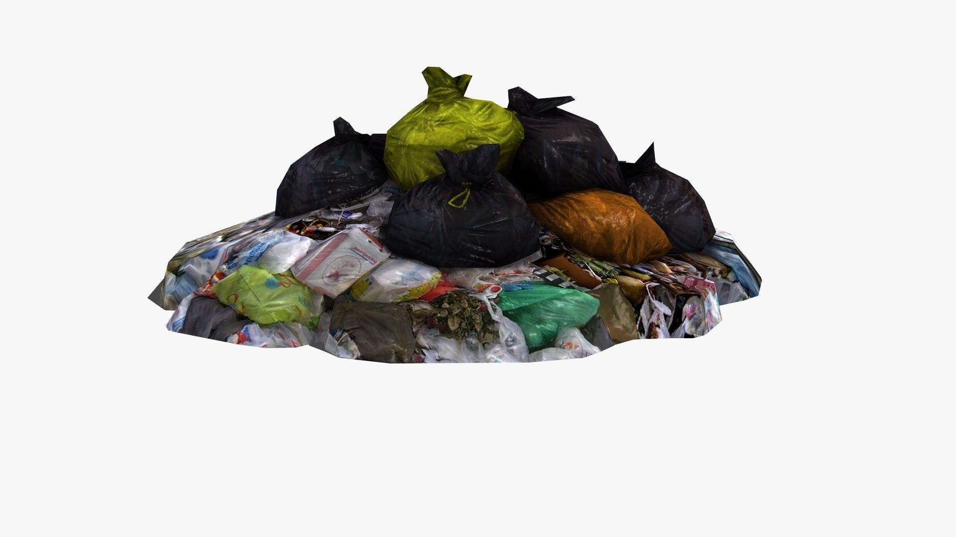 Trash Pile 3D model | CGTrader