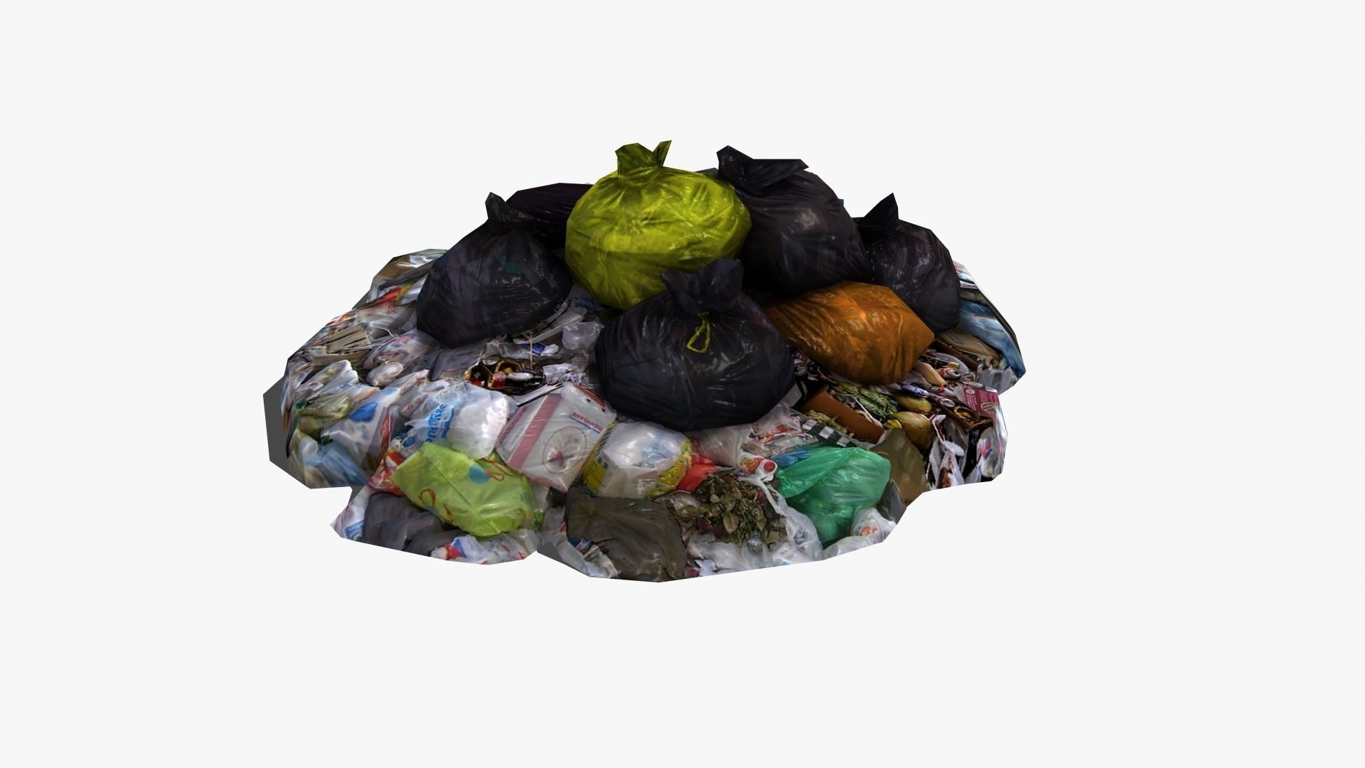 Trash Pile 3D model | CGTrader