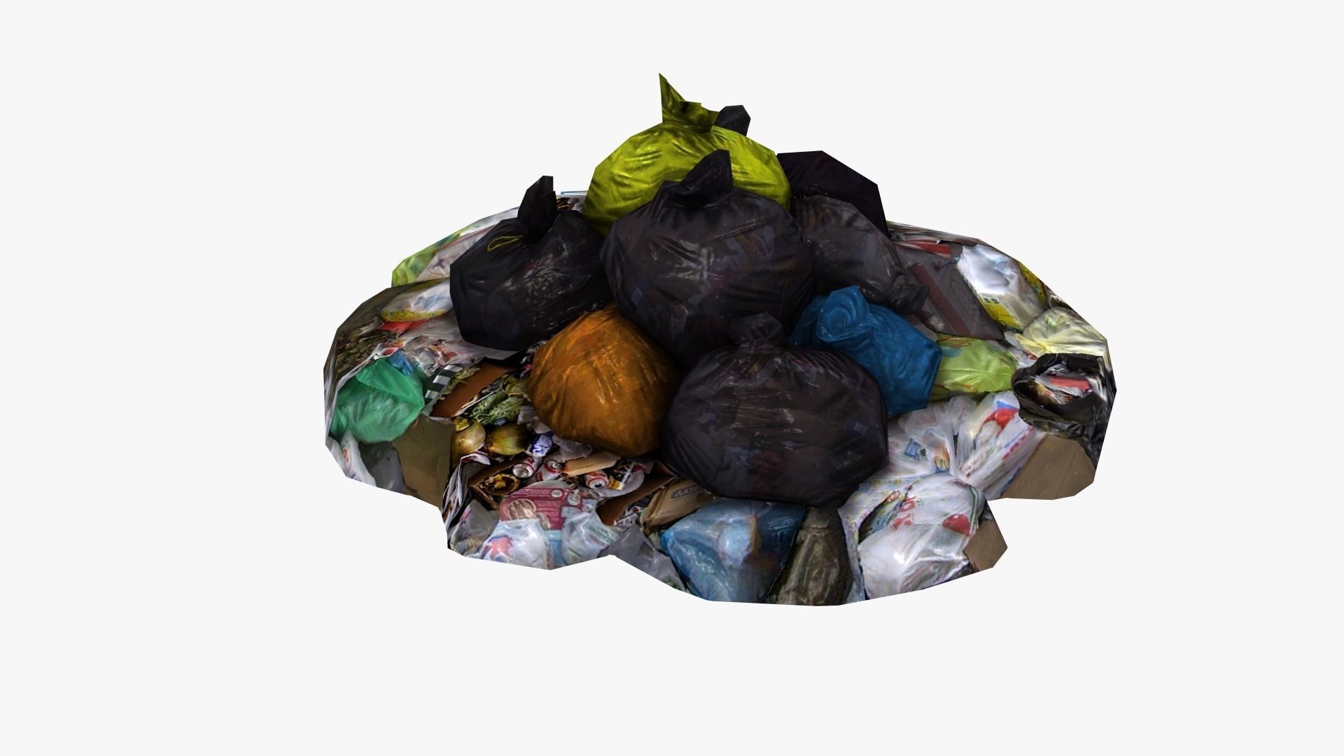Trash Pile 3D model | CGTrader