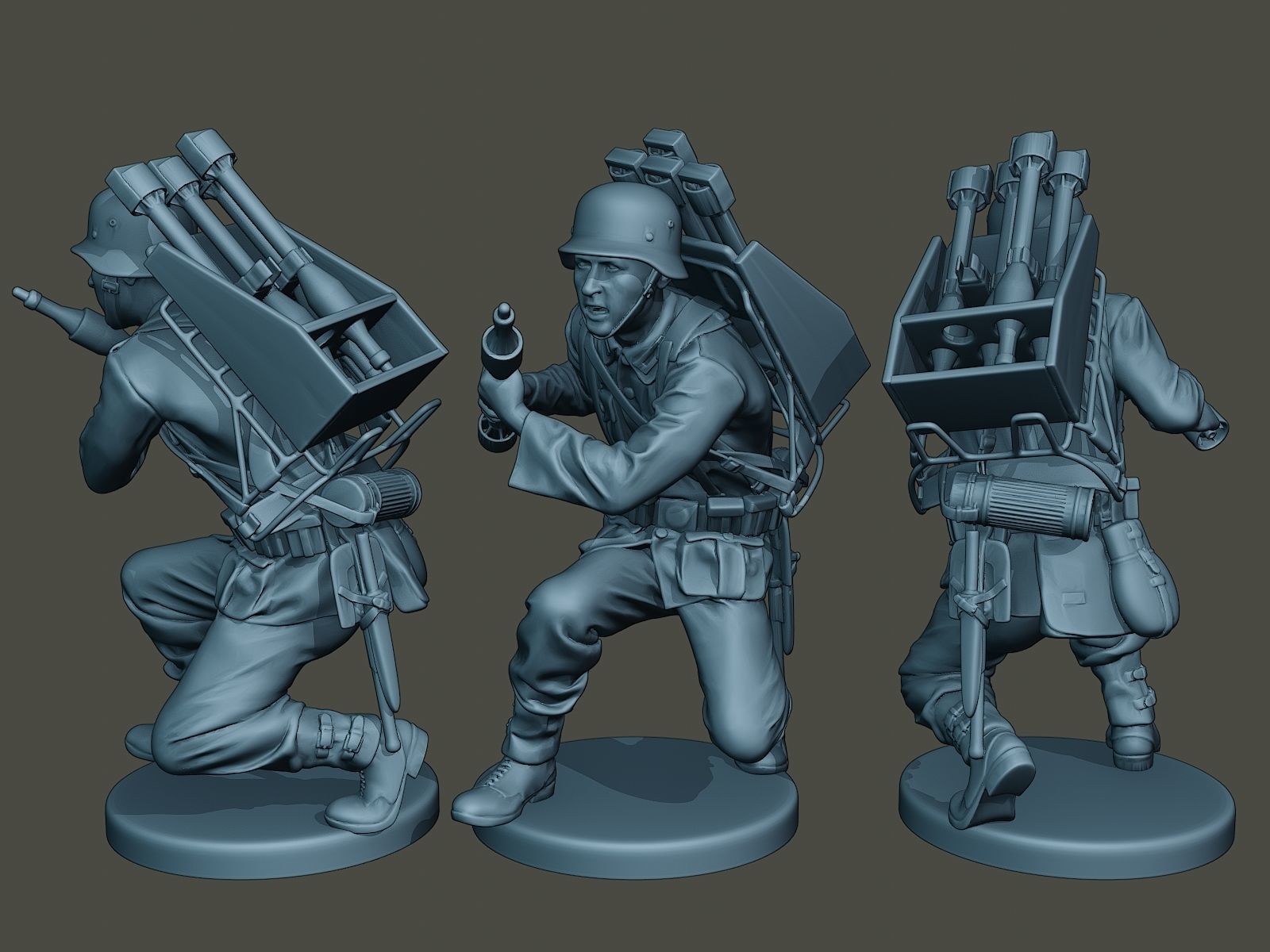 German soldiers ww2 Bundle Pack 1 3D model 3D printable | CGTrader