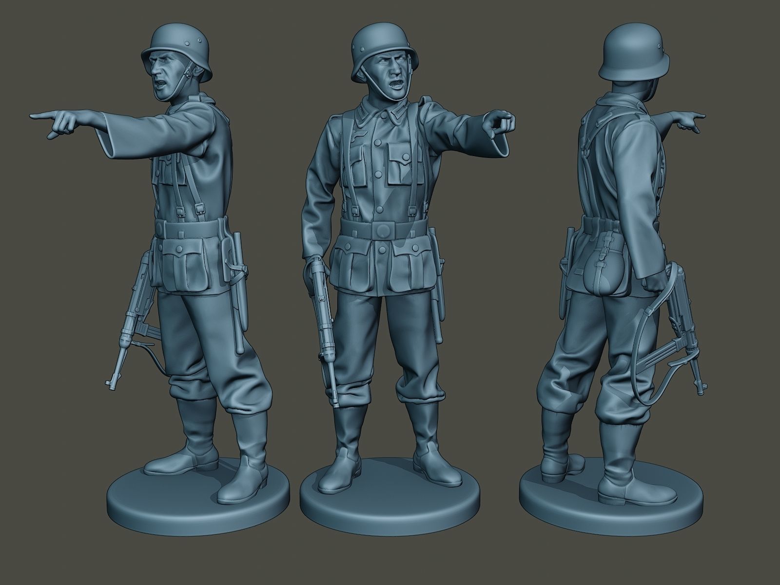 German soldiers ww2 Bundle Pack 1 3D model 3D printable | CGTrader