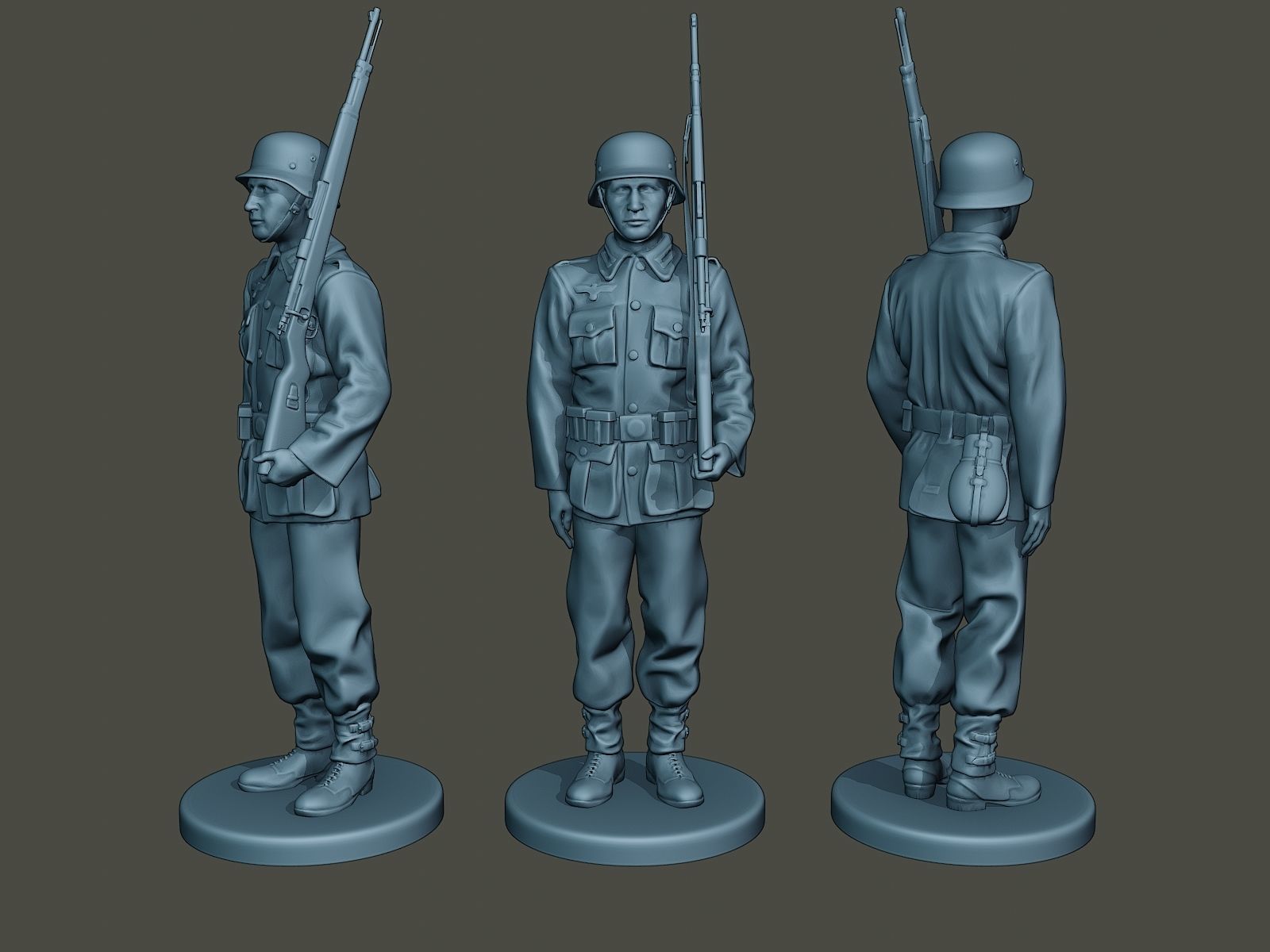 German soldiers ww2 Bundle Pack 1 3D model 3D printable | CGTrader