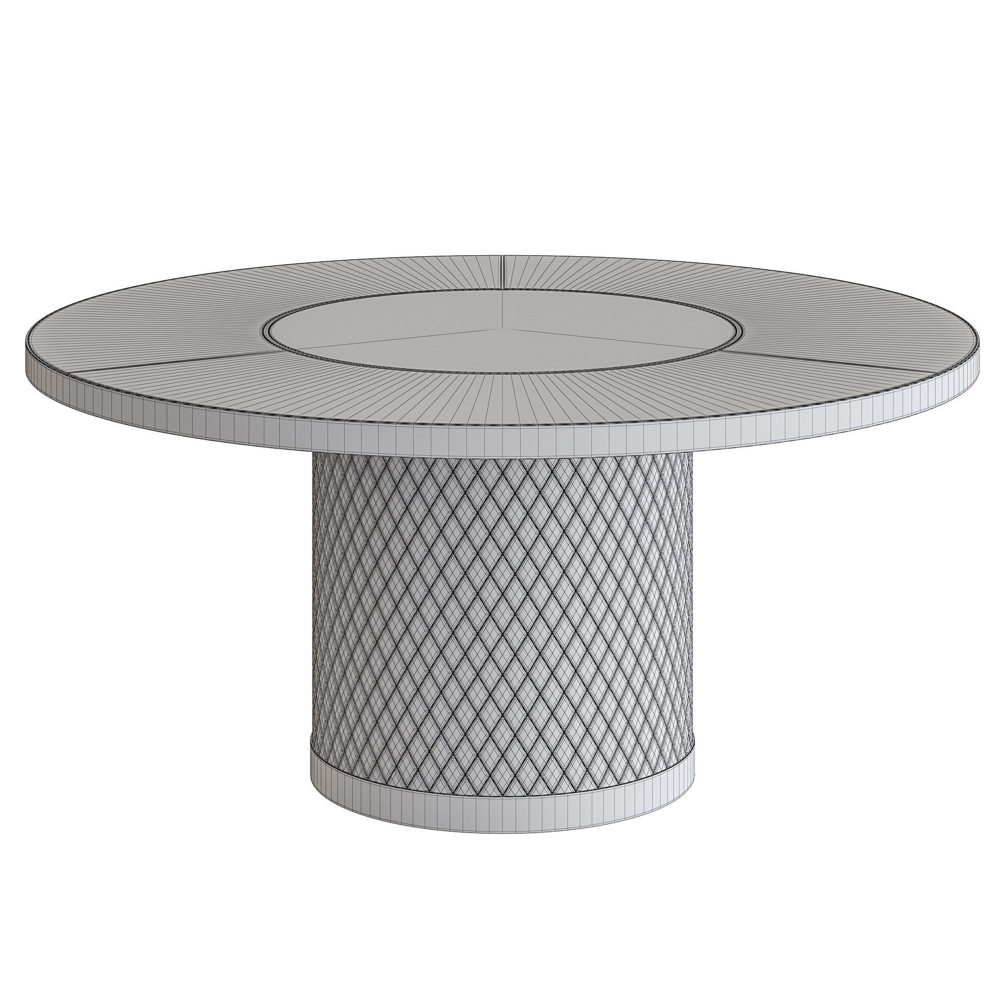 Reflex Signore Degli Anelli 72 Steel Table 3D model | CGTrader