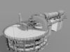 rotary kiln furnace and annular cooler 3D model rigged | CGTrader