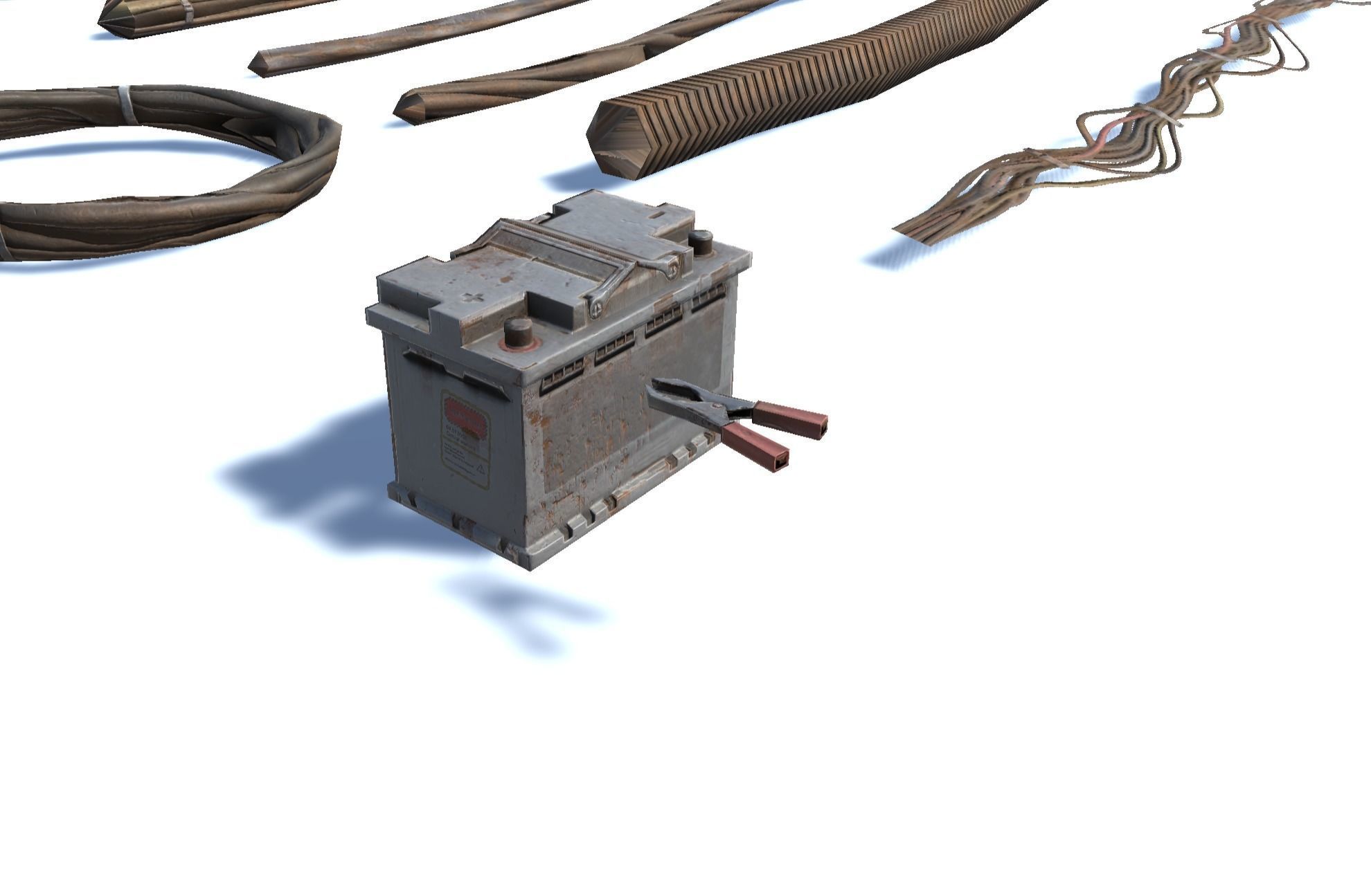 3D model Wires pack VR / AR / low-poly rigged animated | CGTrader