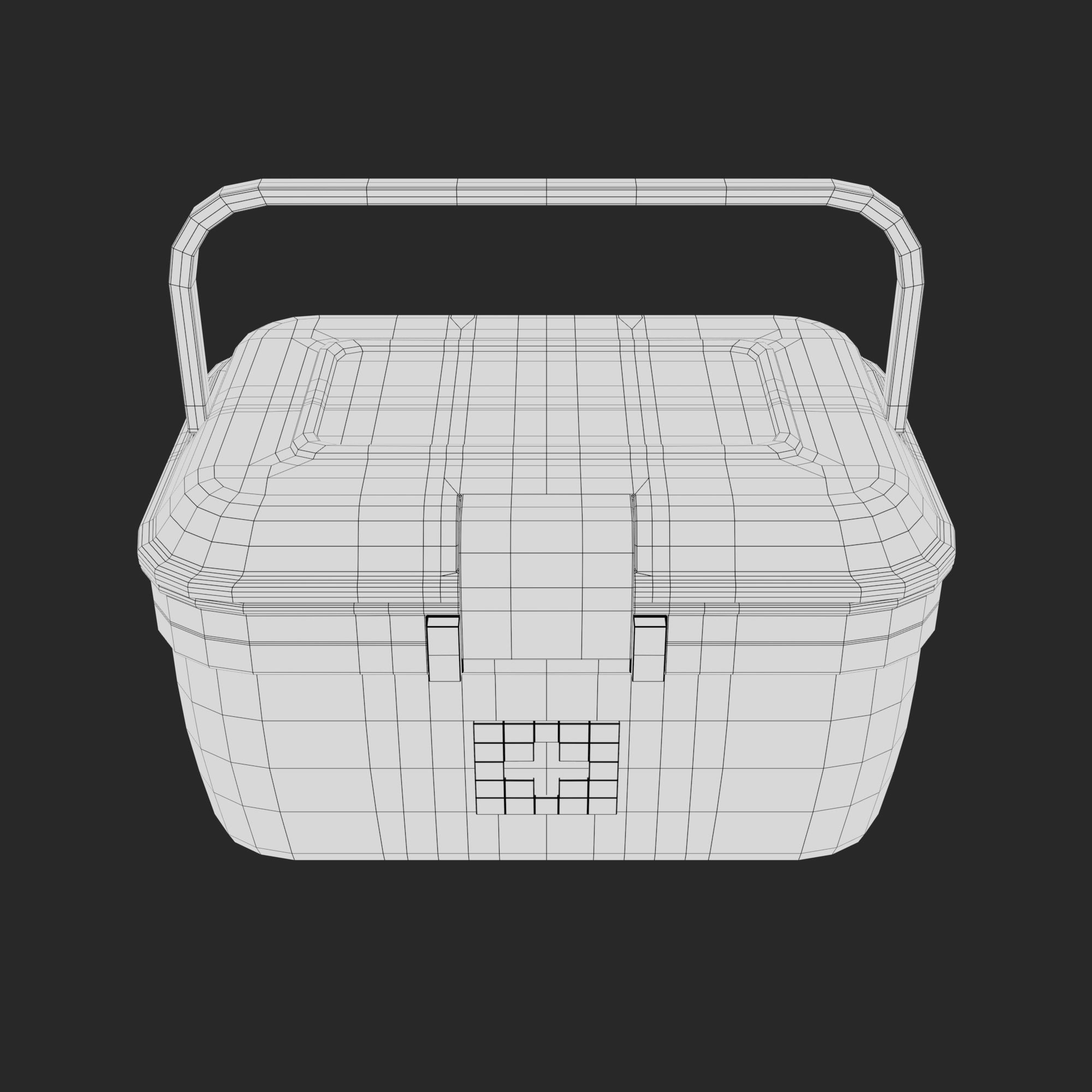 3D model First Aid Box VR / AR / low-poly | CGTrader