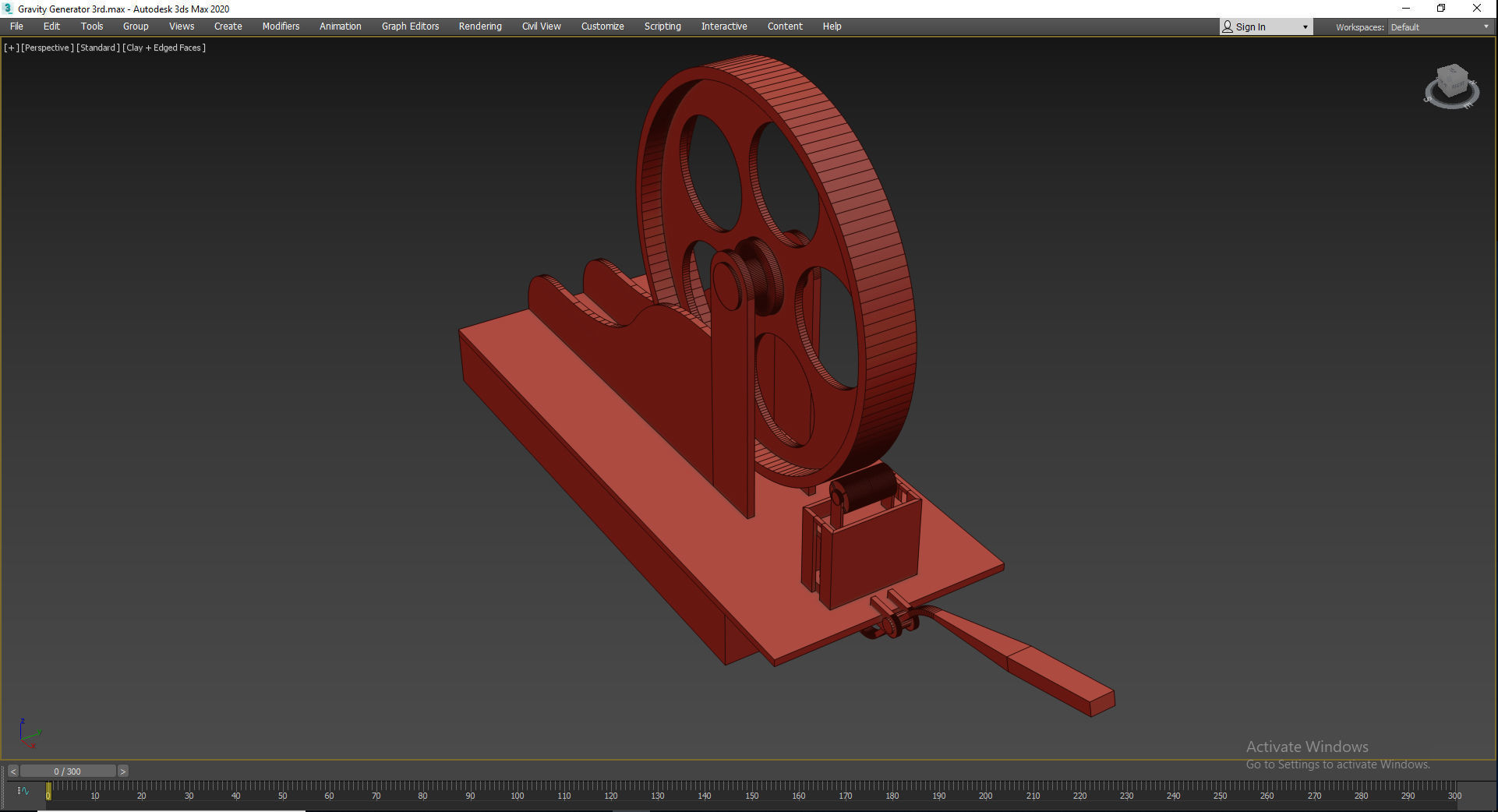 3D model Free Energy Generator VR / AR / low-poly | CGTrader