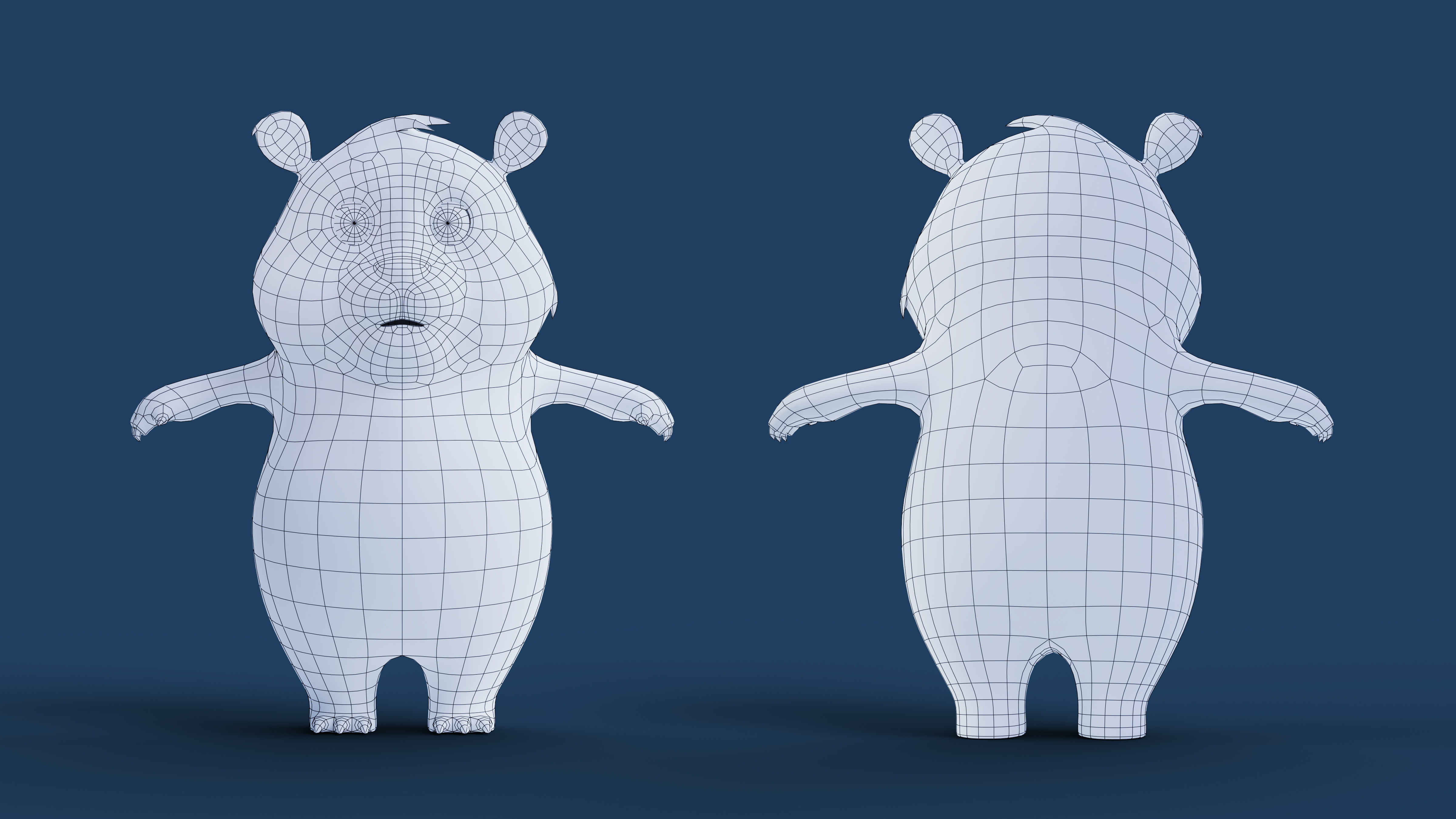 3D model Low Poly Panda VR / AR / low-poly | CGTrader