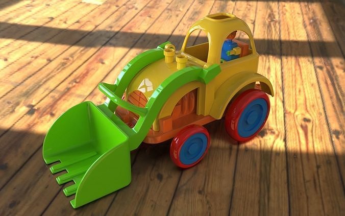 3D print Ready toy loader 3D model | CGTrader